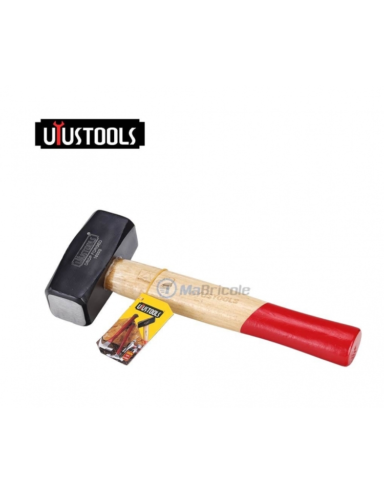 MASSETTE CARRE 1500g MANCHE BOIS - Teg